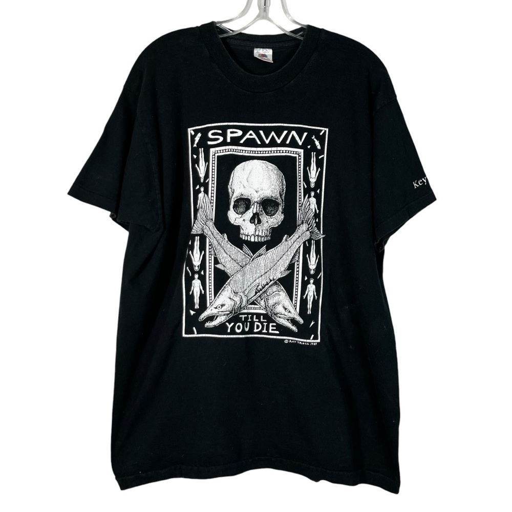 Ray Troll 1987 Vintage Spawn Til You Die Single Stitc… - Gem